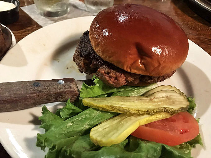 Even the burgers demand respect at this temple of beef&mdash;substantial, no-nonsense patties that refuse to hide behind unnecessary frills.