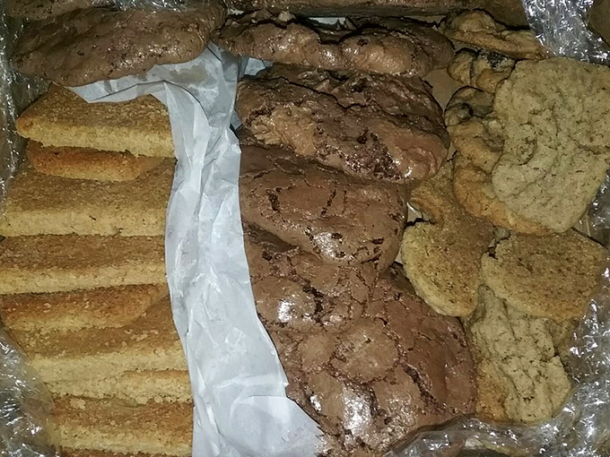The cookie trifecta&mdash;where chocolate chip, sugar, and brownies gather for what might be the world's most delicious summit meeting.