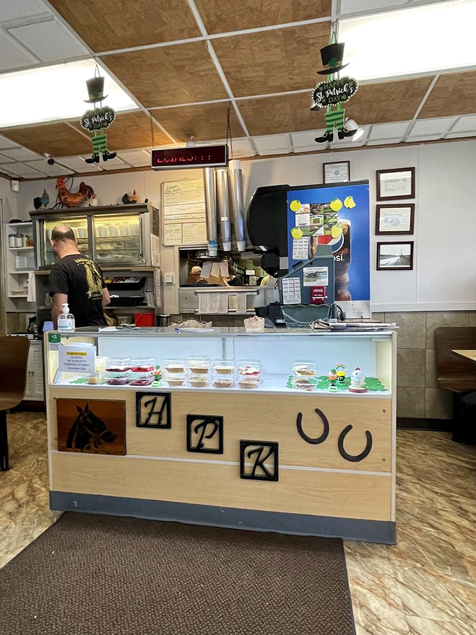 Where the magic happens. That counter has witnessed more food joy than most five-star restaurants could ever dream of.