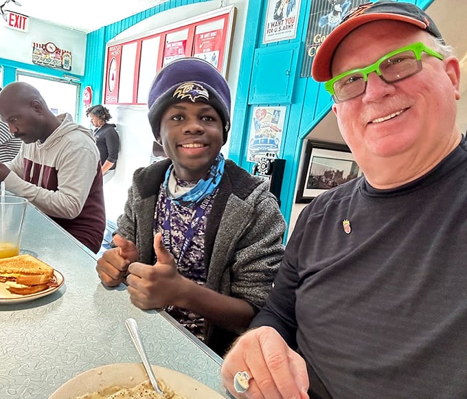 Thumbs up for diner food that brings people together&mdash;where conversations flow as freely as the coffee refills.