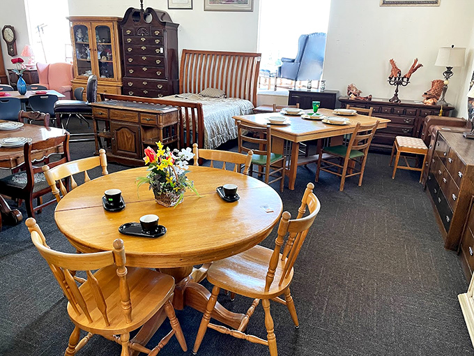 This dining set isn't just furniture&mdash;it's a blank canvas for future Thanksgiving dinners, birthday celebrations, and everyday moments.