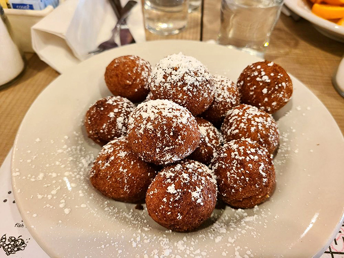 These donut holes aren't just a welcome treat—they're an edible handshake saying, "We're glad you're here, and yes, we know what you need."