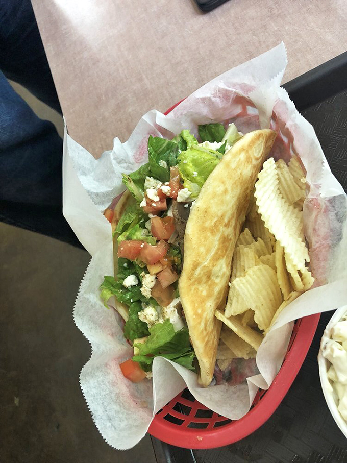 Mediterranean ingredients reimagined Texas-style&mdash;proof that cultural fusion isn't just a concept, it's a delicious necessity.