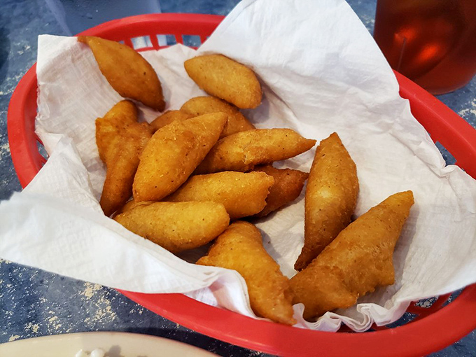 These aren't just hushpuppies&mdash;they're edible gold nuggets that make you understand why people used to fight over territorial rights.