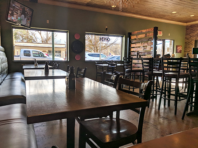 Where barbecue dreams come true. This dining room has witnessed countless first bites, food epiphanies, and the sacred silence of serious eating.