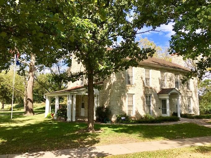 The Kaw Mission State Historic Site stands as a testament to complex cultural interactions that shaped Kansas history.