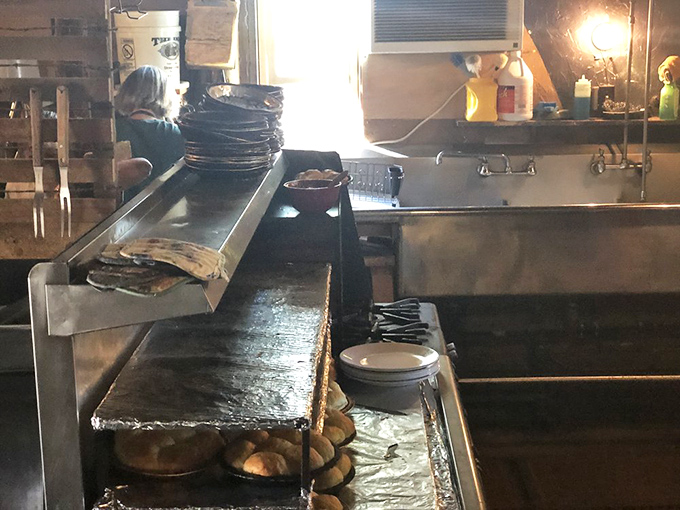 The kitchen&mdash;a glimpse behind the curtain where culinary magic happens without fancy gadgets or pretentious techniques.