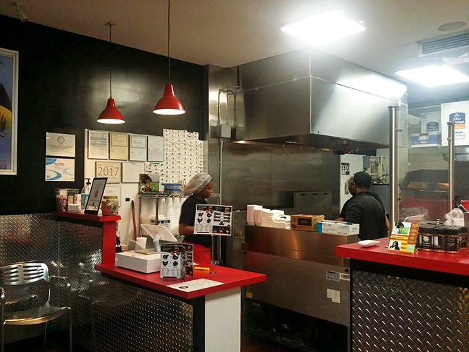 Where the magic happens. This kitchen may be compact, but like a well-choreographed dance, it produces edible symphonies that keep locals coming back.