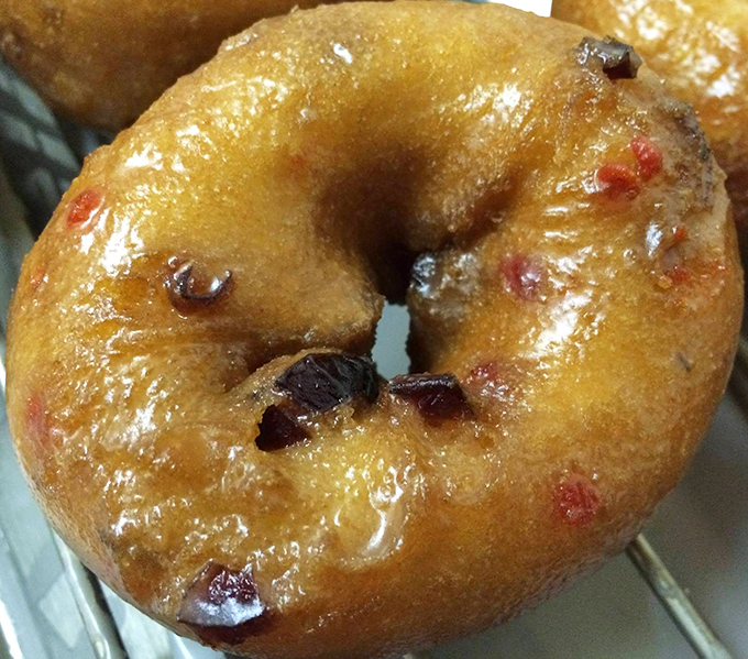 The cross-section reveals the hidden treasure within. Half chocolate, half custard &ndash; wholly impossible to resist.