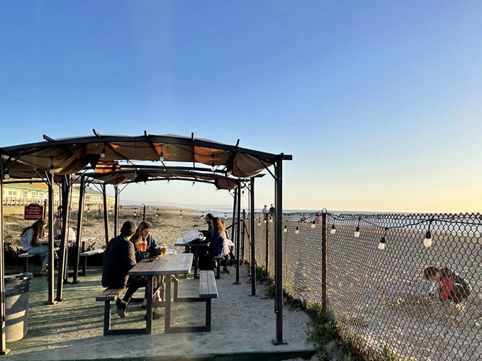 Outdoor dining with ocean views&mdash;because seafood tastes even better when you can feel the same breeze that rippled over the water it came from.