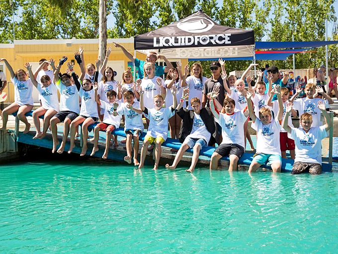 A gathering of future Olympic hopefuls or just kids having the time of their lives? Either way, their enthusiasm makes even the most jaded adult smile.