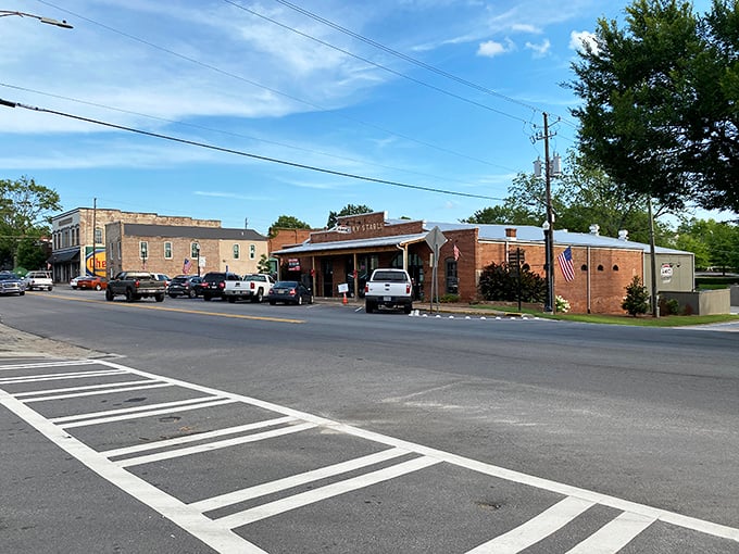 Main Street stretches before you like a timeline of American small-town life, where yesterday and today coexist in harmonious Southern style.
