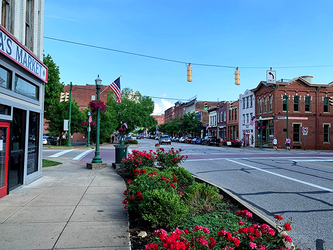 Flower-lined streets make even mundane errands feel like you're starring in your own travel show. "Today on 'Just Getting Groceries'..."
