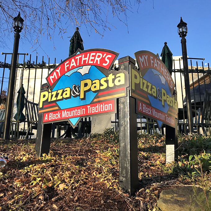 "A Black Mountain Tradition" reads the sign, understating what locals know to be a culinary institution worth traveling for.