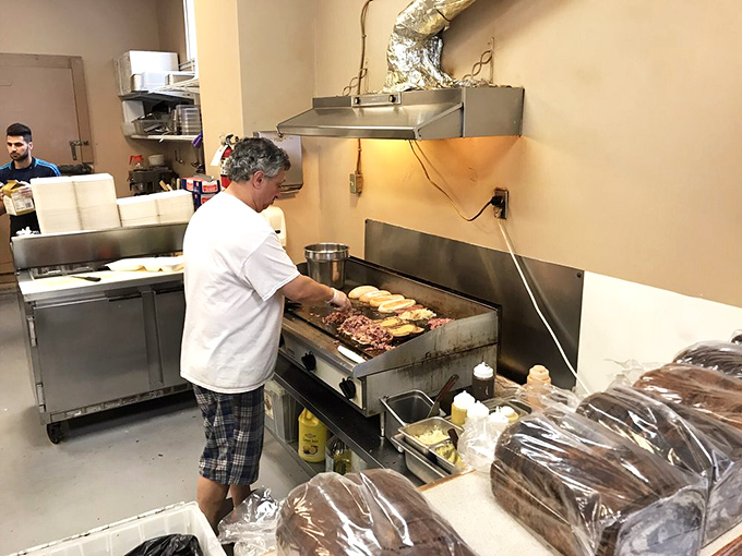 No celebrity chefs needed&mdash;just skilled hands that have perfected the art of sandwich assembly over thousands of repetitions.