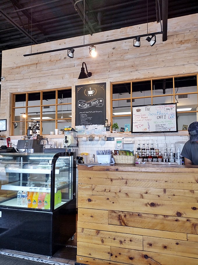 The coffee bar&mdash;where liquid motivation meets pastry temptation. Resistance is futile, but who would want to resist?