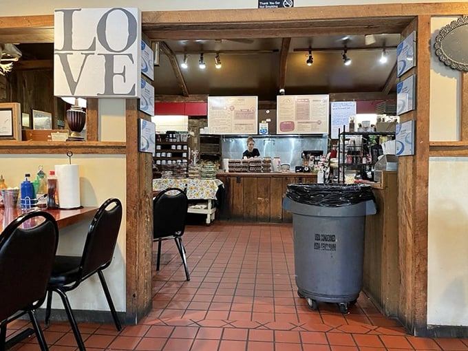 Where hospitality meets efficiency. The open kitchen design isn't trendy here &ndash; it's practical, like everything else about this beloved Virginia institution.