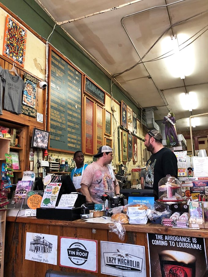The sandwich artisans at work&mdash;where efficiency meets passion. Like watching jazz musicians, but the instruments are meats and cheeses.