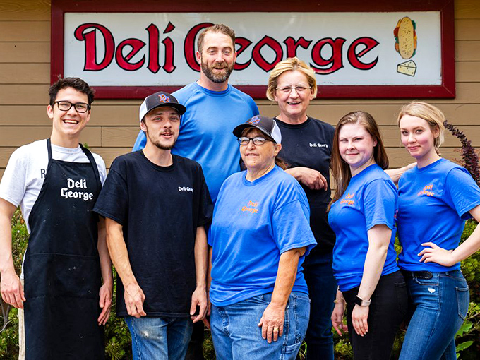The dedicated team behind Deli George stands ready to create sandwich perfection for hungry Boise residents.
