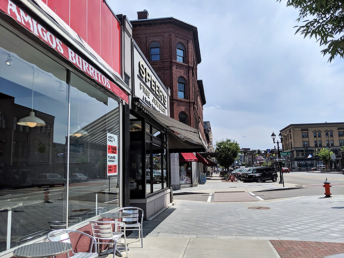 Nestled among historic brick buildings on Concord's Main Street, Dos Amigos adds a splash of culinary color to New Hampshire's capital city.