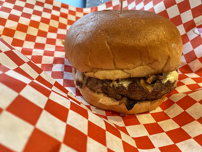 This isn't just a burger&mdash;it's a Swiss mushroom masterpiece that somehow manages to hold its own among the Chicago classics.