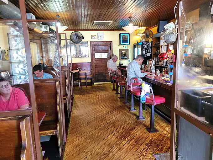 Where breakfast dreams come to life in a diner smaller than some people's living rooms. Every inch of this space is dedicated to the pursuit of morning happiness.