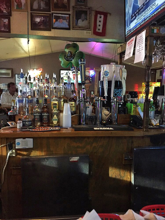 The well-stocked bar promises liquid accompaniments for every palate, from craft beers to cocktails that complement the hearty fare. 