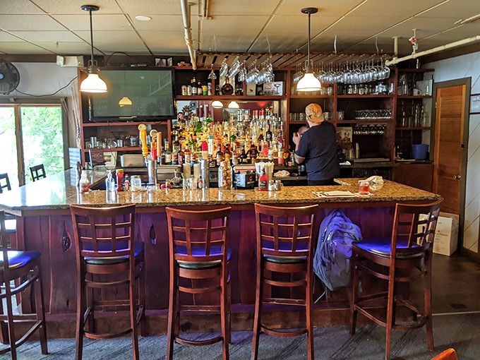 That Bloody Mary isn't just a drink&mdash;it's breakfast in a glass, complete with a crispy bacon garnish that's worth the price of admission alone.