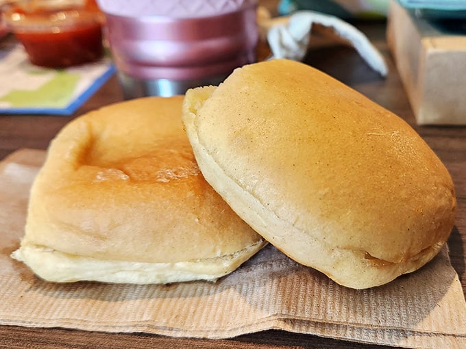 Pillowy dinner rolls that have one job &ndash; sopping up every last drop of sauce and chicken goodness. They never disappoint.