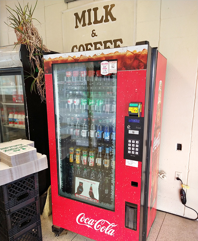 The "MILK & COFFEE" sign knows what these donuts crave&mdash;the perfect liquid companions for your journey to flavor town.