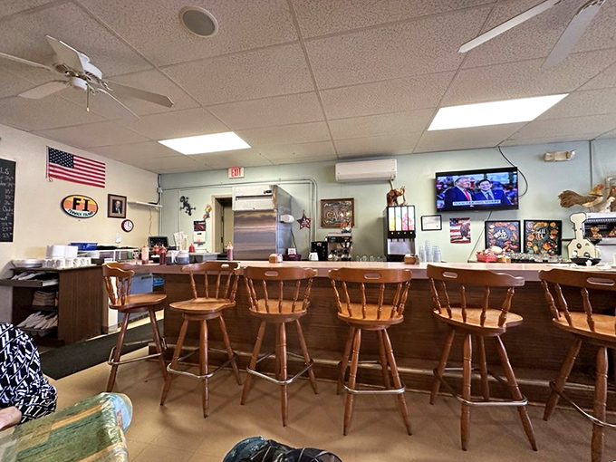 The counter seats&mdash;where solo diners become temporary family and the coffee refills flow like conversation between old friends.