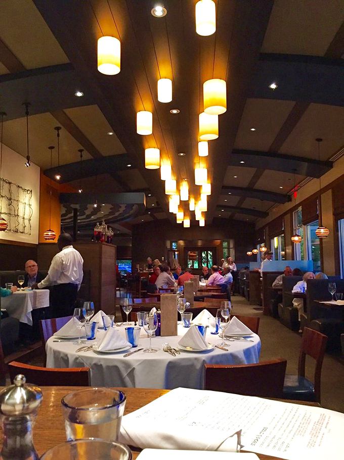 The patio offers al fresco dining with a view&mdash;because somehow food tastes even better when kissed by a gentle breeze.