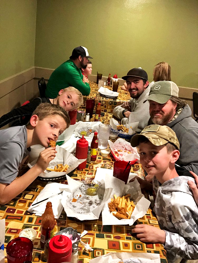 Family gatherings around Bill's tables aren't just meals&mdash;they're memory-making sessions with a side of tartar sauce. Three generations of "mmmmm."