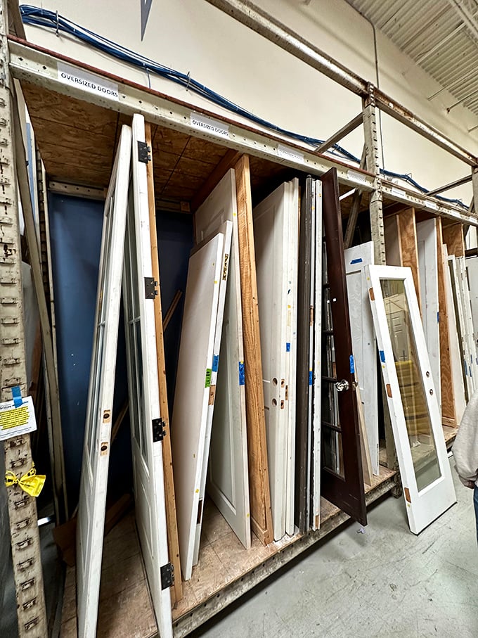 Door jamb jamboree! From colonial six-panels to mid-century modern, these portals to possibility await their next opening ceremony.