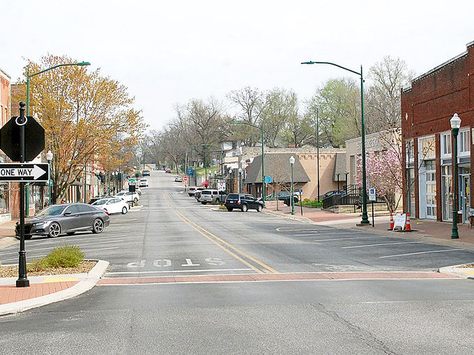 Morning light washes over empty streets, offering that perfect moment of quiet before shopkeepers flip their signs to "Open" and the day begins.