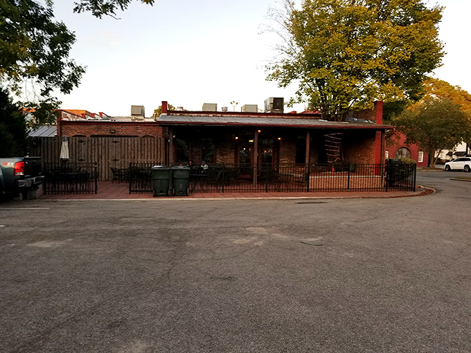 The modest exterior belies the culinary wonders waiting inside, like finding a diamond in your grandmother's cookie jar.