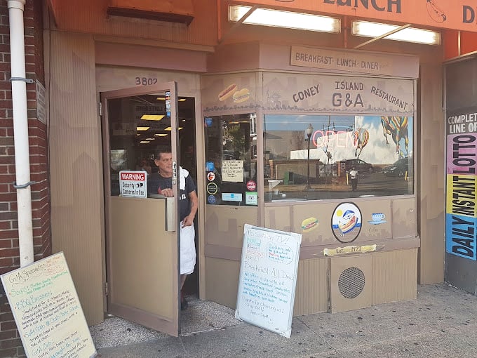 The entrance to G&A isn't just a doorway&mdash;it's a portal to a simpler time when diners were the original social networks.