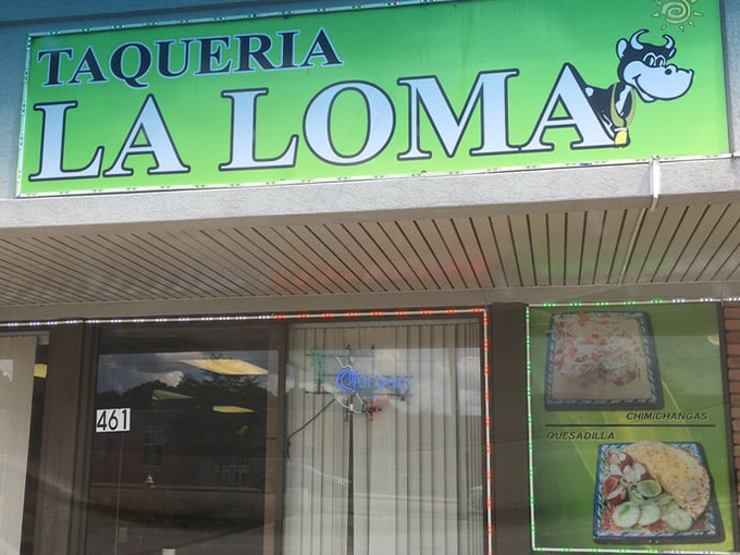 The bull logo watching over the entrance is basically saying, "You're welcome for the deliciousness you're about to experience." And he's right.