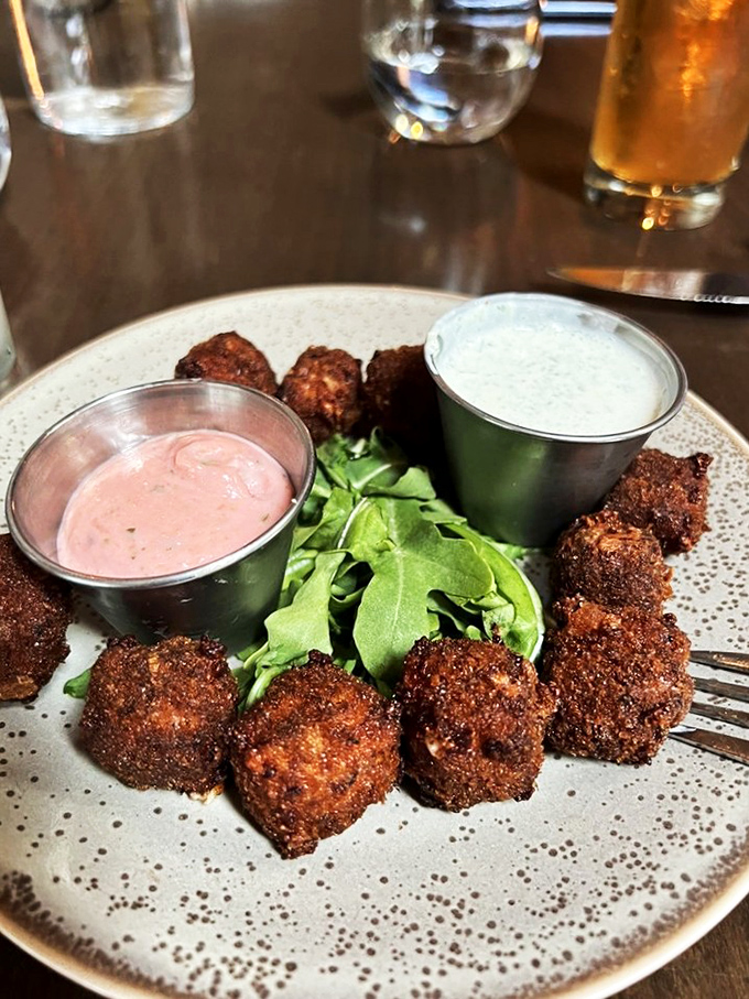 Not your grandma's hush puppies&mdash;unless your grandma was a culinary genius with a Ph.D. in comfort food perfection.