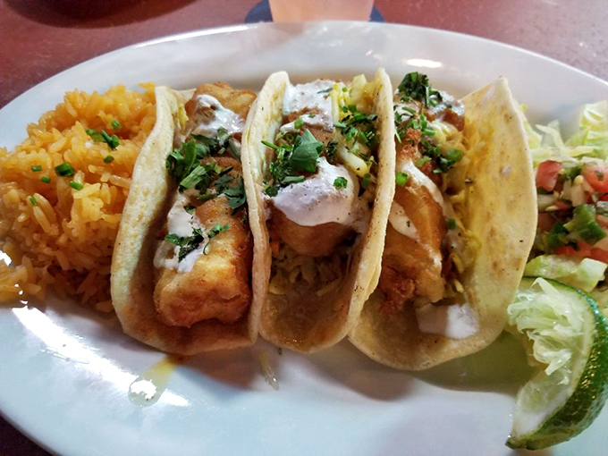 Fish tacos that make you wonder why you ever eat anything else&mdash;crispy, fresh, and served with that perfect lime wedge for squeezing.