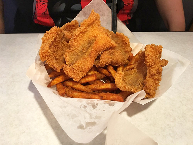 Crispy fish and seasoned fries&mdash;the dynamic duo of comfort food that makes you wonder why you ever bothered with fancy dining.