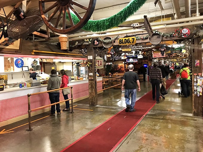 The food counter&mdash;where shopping stamina is restored with the universal market fuel of comfort foods and nostalgic snacks.