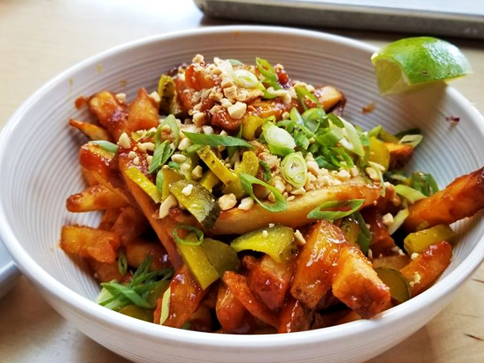 DanDan Fries: Where Sichuan meets spud. These aren't your ordinary fries &ndash; they're fries that went to graduate school and came back worldly.