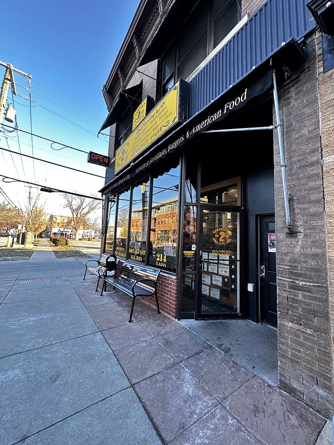 The bench outside isn't just seating&mdash;it's the waiting room for one of America's most democratic dining experiences.