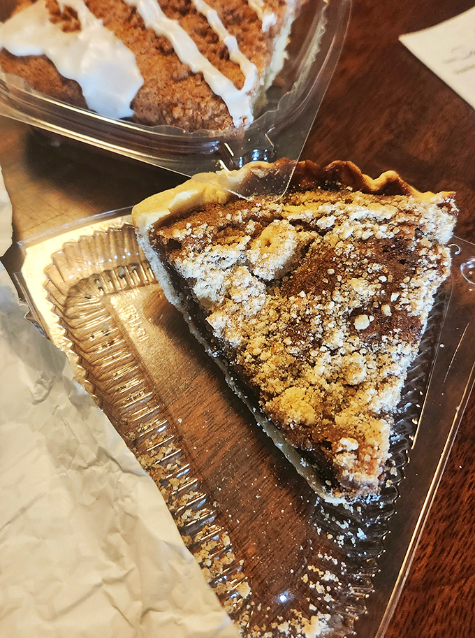 Pie that doesn't need to show off &ndash; it knows its crumbly, sweet perfection will have you planning your next visit before the last bite.