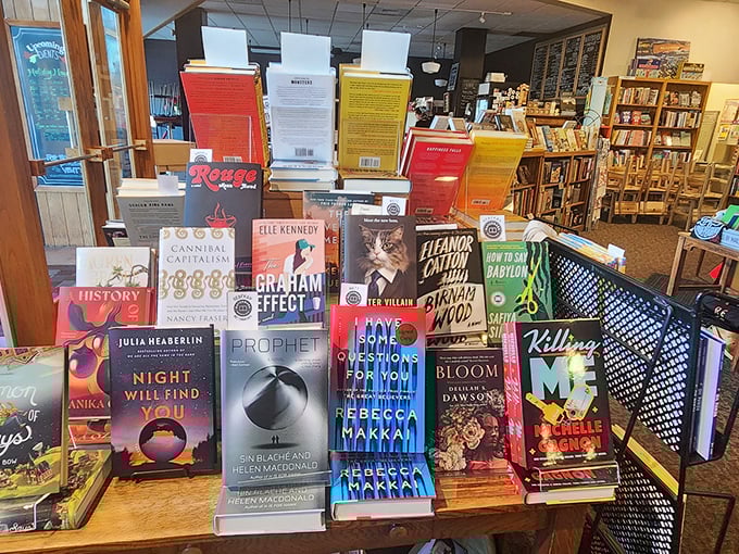 Each shelf tells its own story&mdash;thousands of voices waiting their turn to whisper in your ear, "Take me home."