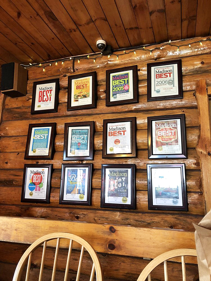 The wall of fame doesn't lie&mdash;years of "Madison's Best" accolades create the kind of trophy collection that speaks louder than any advertising ever could.