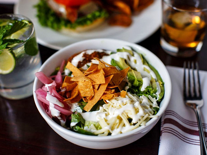 Not just a side salad but a crisp, colorful production that makes vegetables feel like they're finally getting the starring role they deserve.