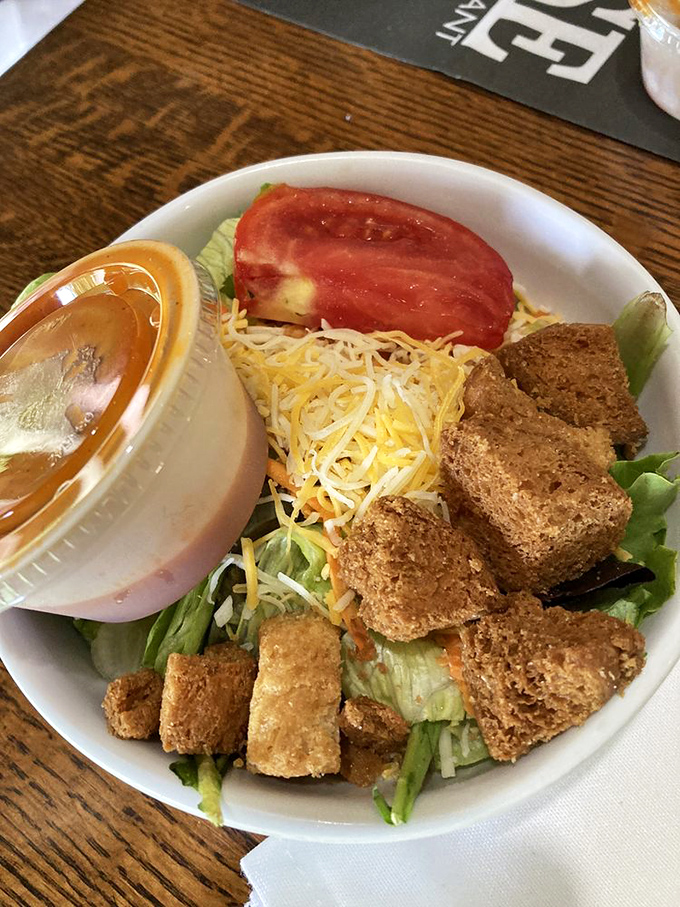 This isn't just a salad&mdash;it's the opening act that knows its role. Crisp, fresh, and ready to prepare your palate for the headliner.