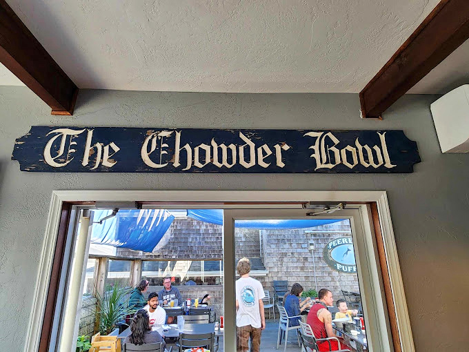 Neighboring businesses add to the coastal charm of Nye Beach. After chowder, a stroll along these weathered boardwalks is the perfect digestif.